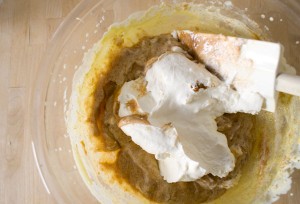 Spiced Poached Pear and Almond Cream Stacks